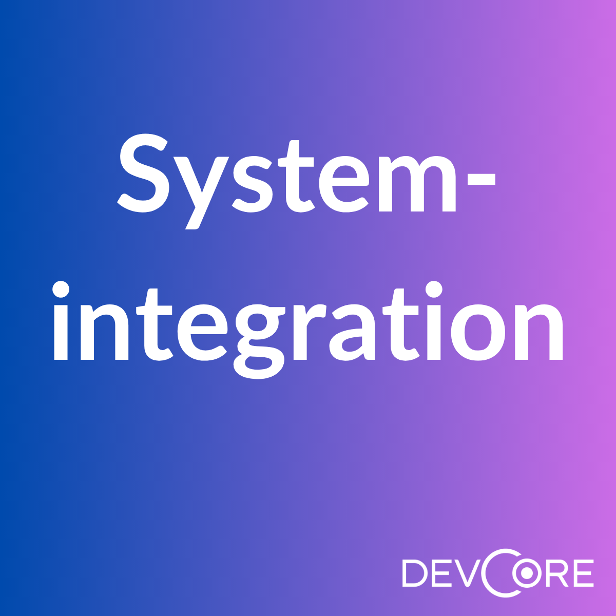 Systemintegration & IT-integration – experter på integration ...